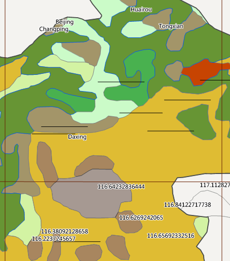 How to Label along Lines