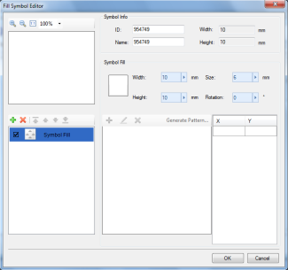 Fill Symbol Editor