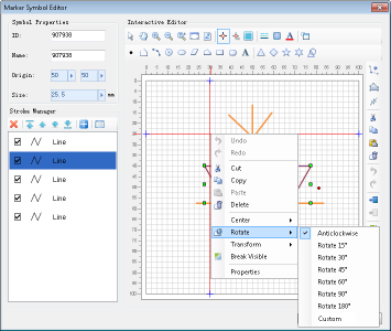 Editing Marker Symbol Strokes