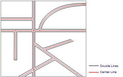 Extract Center Line from Double Lines