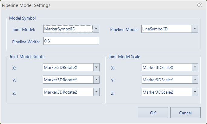 Pipeline Layer Settings