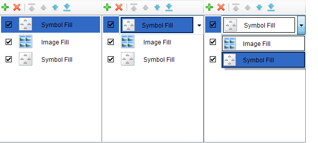 Managing Child Fills of the Fill Symbol