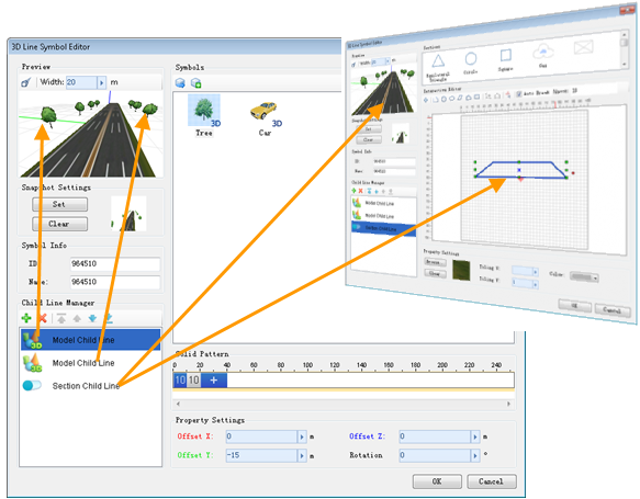 Constructing 3D Line Symbols