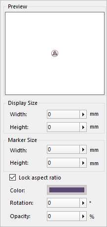 Marker Symbol Style Settings